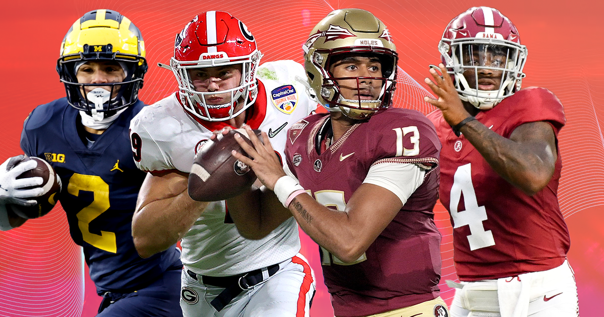 College Football Playoff Rankings after Week 1: First four in, first ...