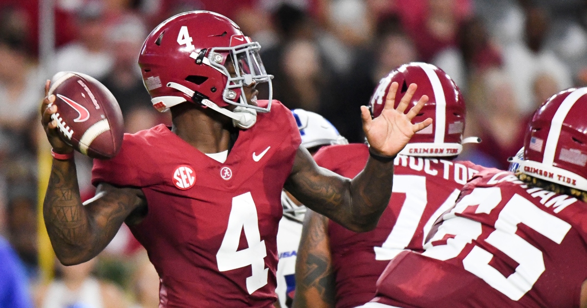 Jalen Milroe working to improve ball security - On3