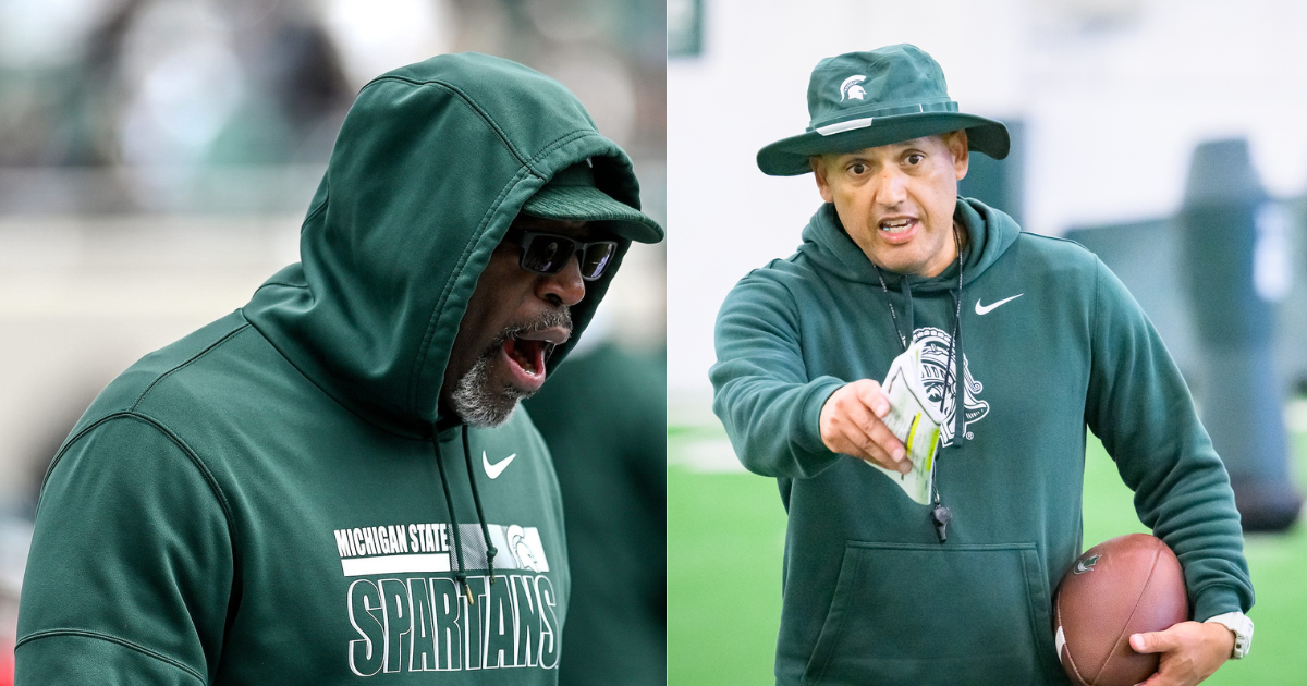 Michigan State's Harlon Barnett, Jim Salgado meshing well