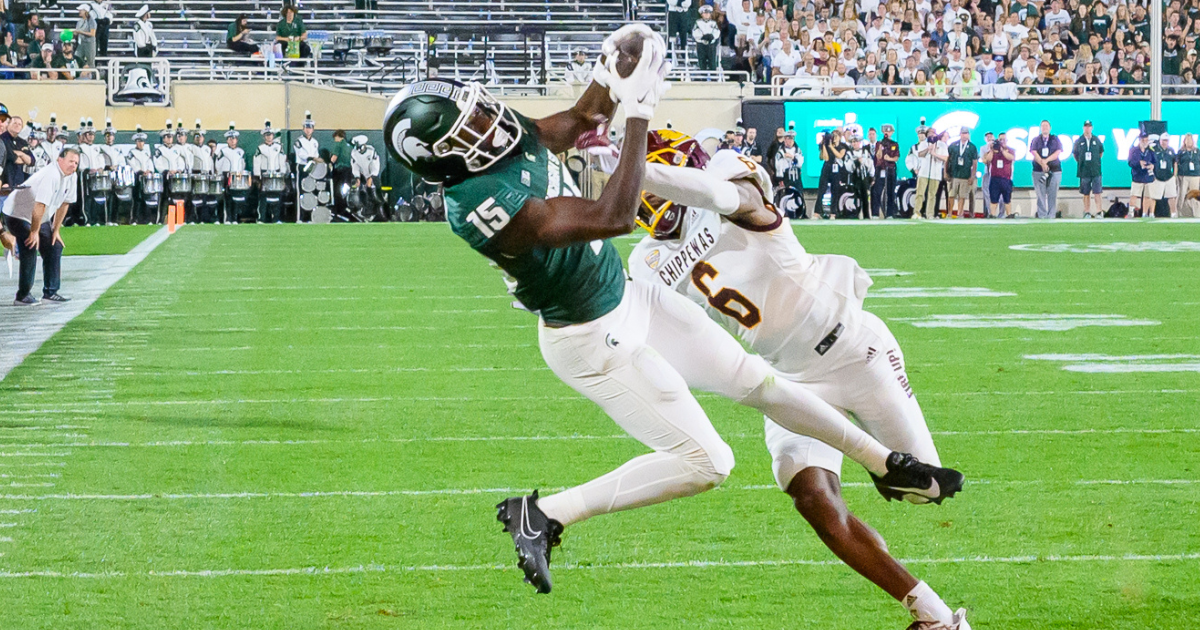 Can young Michigan State wide receivers continue to cash in on big-play ...