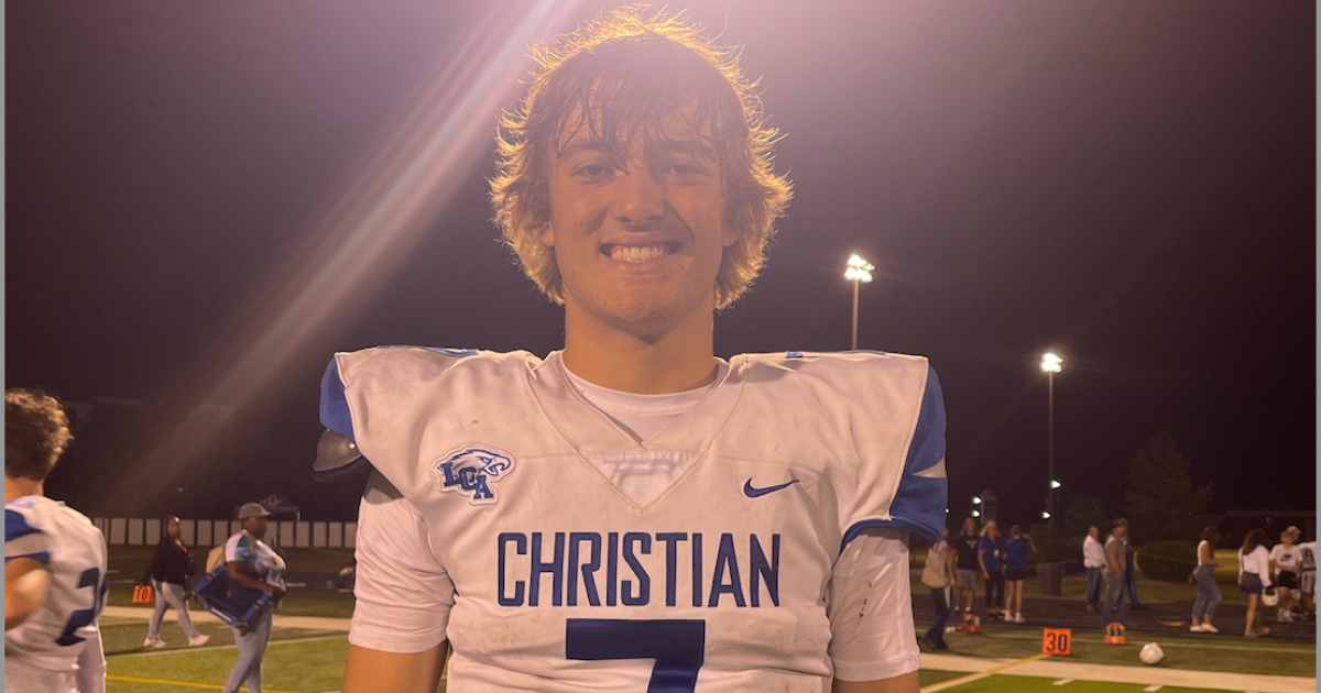 Kentucky QB Commit Cutter Boley Leads LCA to Stunning Win Over CAL