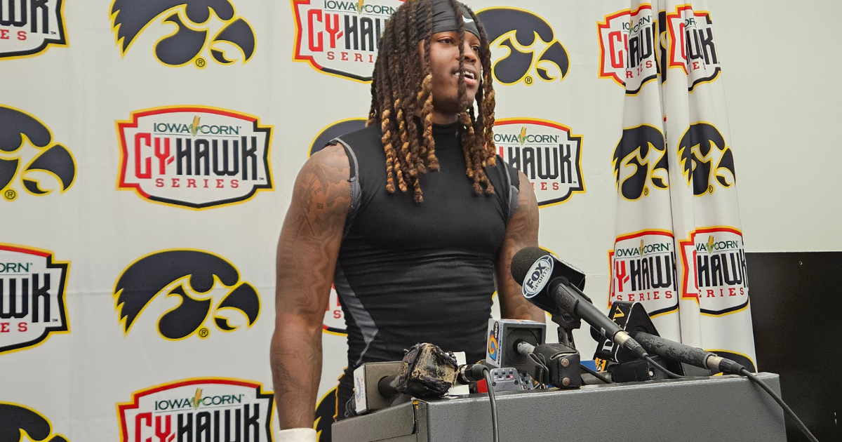 Jaziun Patterson emerges for the Hawkeyes