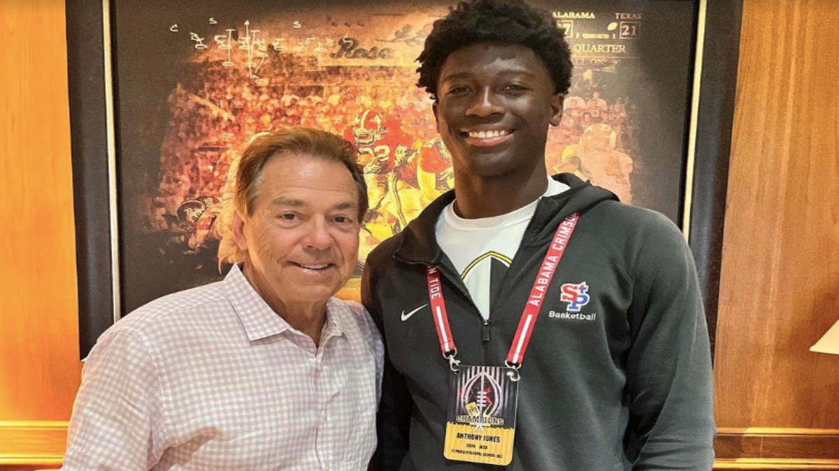 Top LB Anthony Jones has amazing, first game visit to Alabama