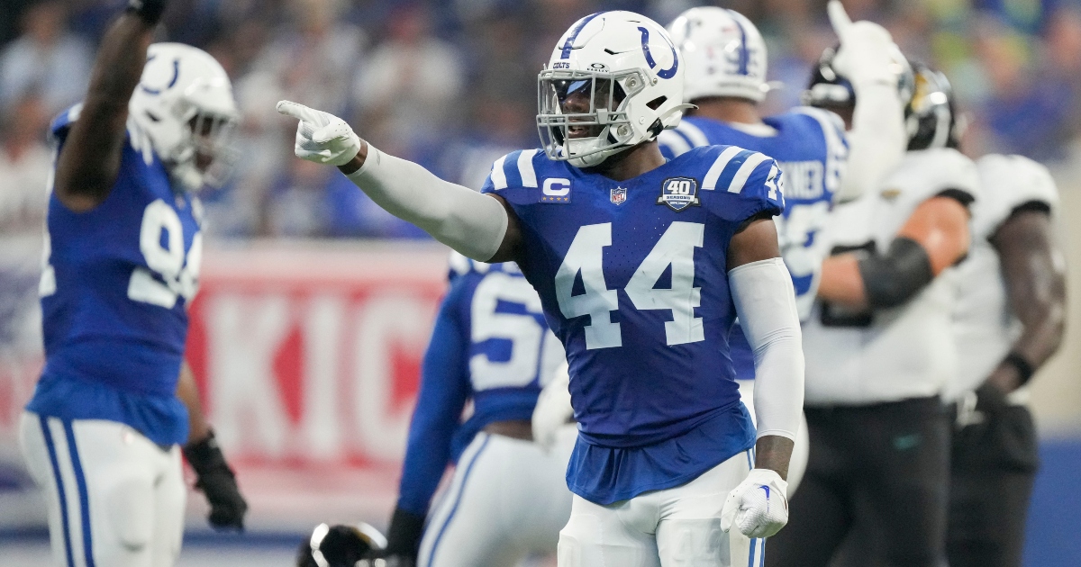 Zaire Franklin drug tested after posting 18 tackles and forced fumble ...