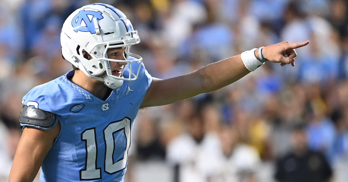 Drake Maye reveals he started learning of UNC-NC State rivalry 'right ...