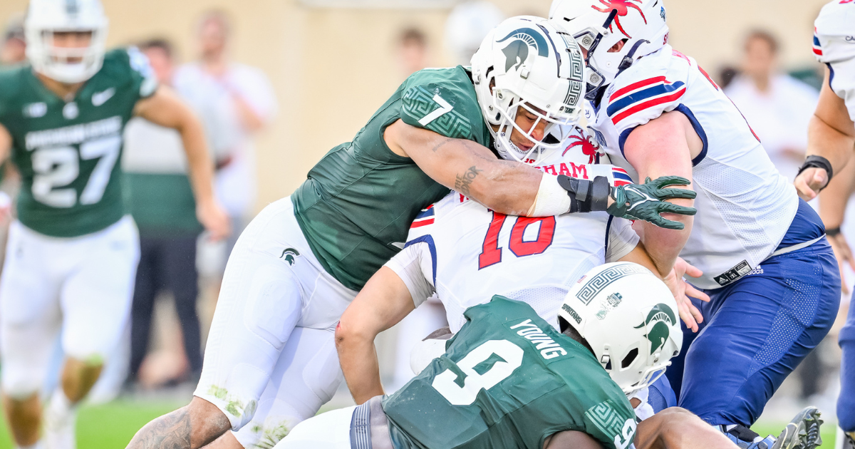 Is Michigan State better prepared for high-powered Washington offense ...