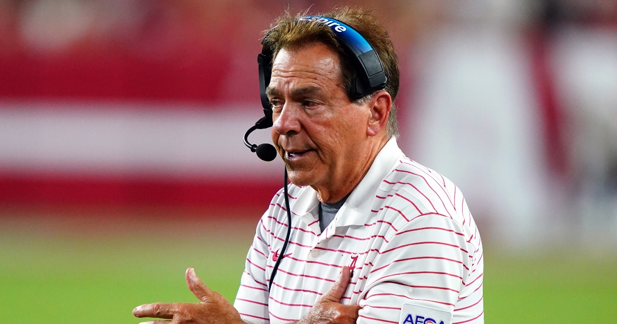 Nick Saban on start vs Ole Miss: Gotta do better job putting our kids ...