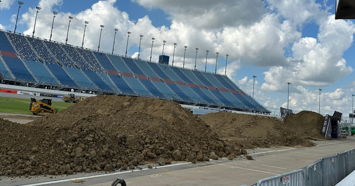 NASCAR's Chicagoland Speedway getting major SuperMotocross transformation