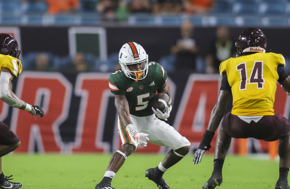 Miami WR Ray Ray Joseph looking to step up in Year 2