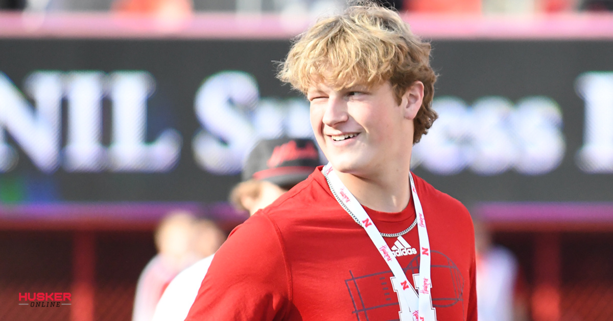 Four-star OT Jack Lange knows that his future could be bright at Nebraska