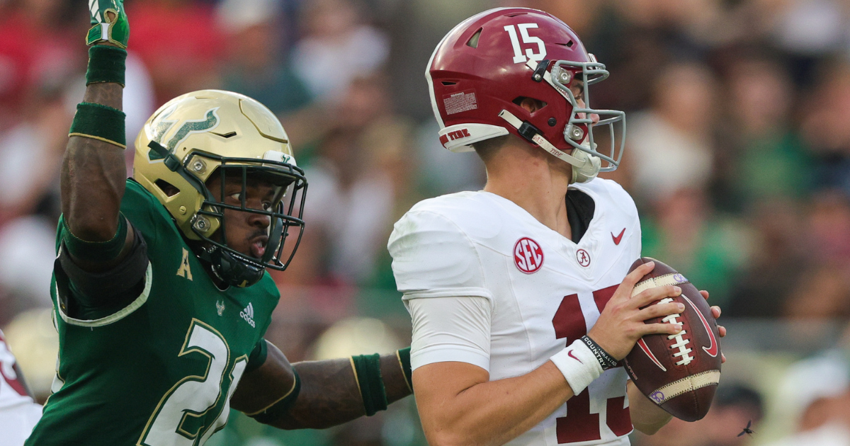 Alabama pass protection woes continue for second straight week