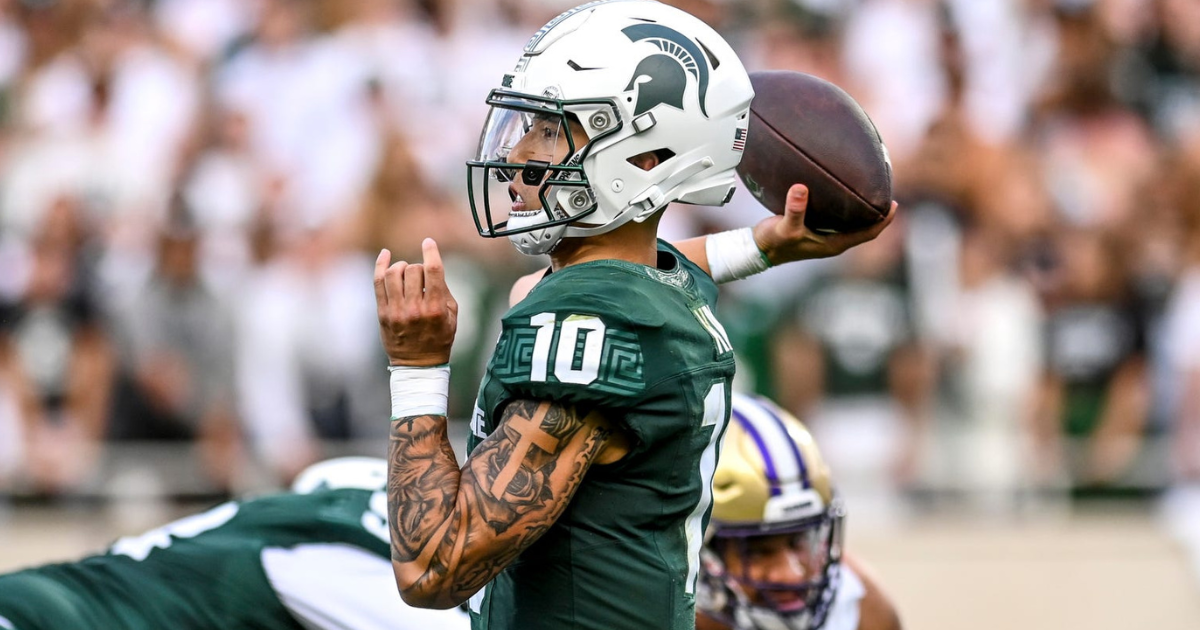 Former Michigan State starting quarterback Noah Kim commits to Coastal ...