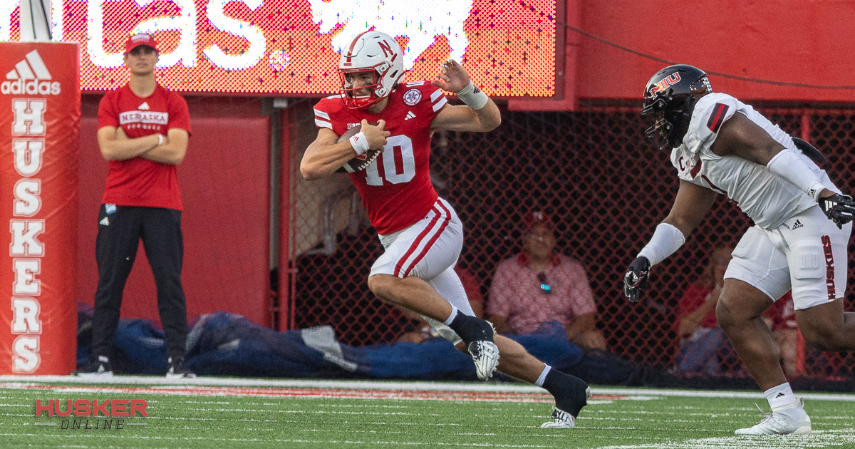 Sipple: Heinrich Haarberg gives Nebraska fans plenty to chew on