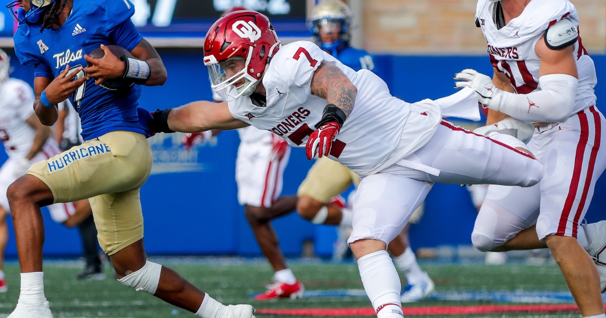 Oklahoma senior Jaren Kanak officially switches positions from linebacker to tight end - On3