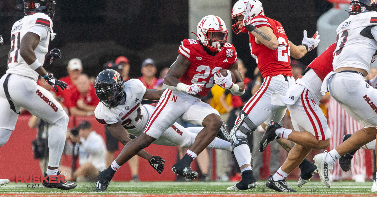 Gabe Ervin Jr. in heat of Husker RB battle after returning from injury
