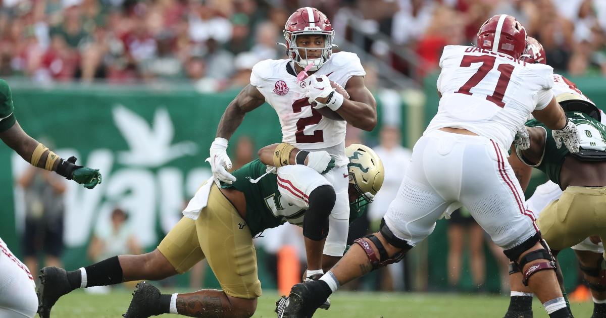 Alabama coaches recognize eight players of the week after USF