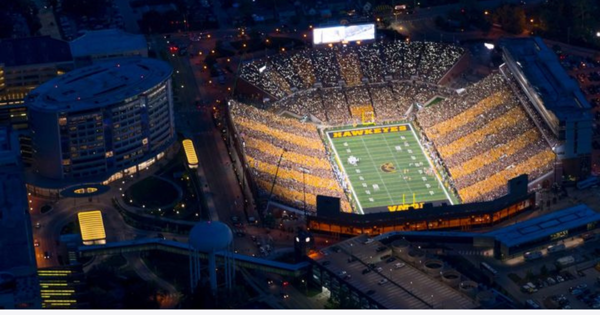 Iowa to host Michigan State at night