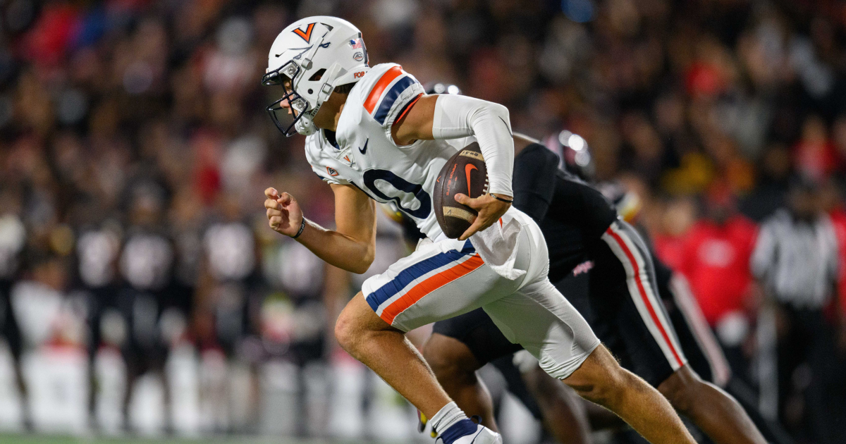 Virginia names Anthony Colandrea starting quarterback ahead of 2024 ...