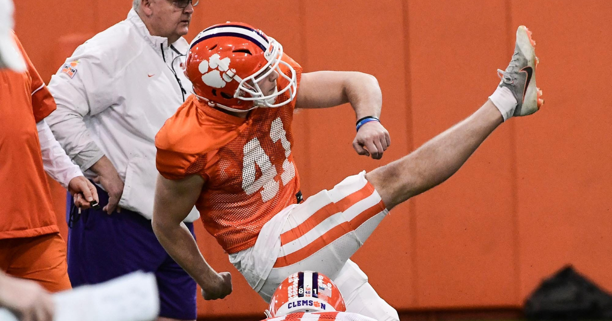 Clemson coach Dabo Swinney explains Jonathan Weitz as kicker