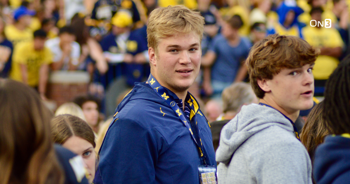 Michigan Recruiting: OT Andrew Sprague signs with the Wolverines