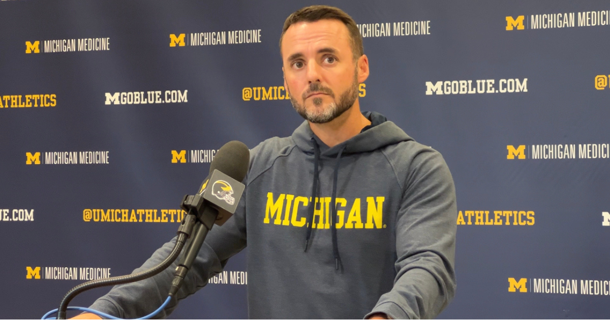 Michigan Football Jesse Minter Talks Defense Pre Rutgers