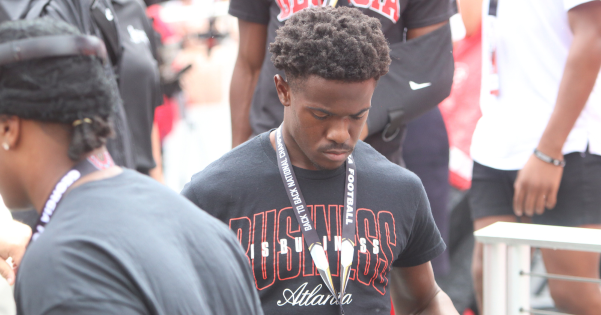 Standout WR Caleb Cunningham clear on how Georgia stacks up