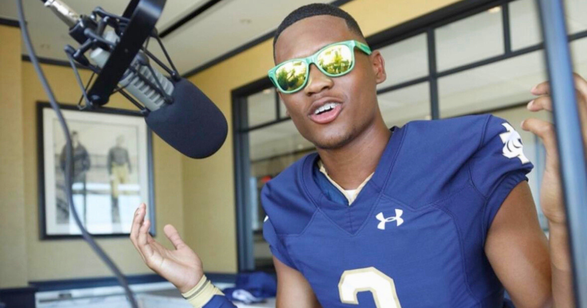 What Notre Dame QB Deuce Knight said about his commitment