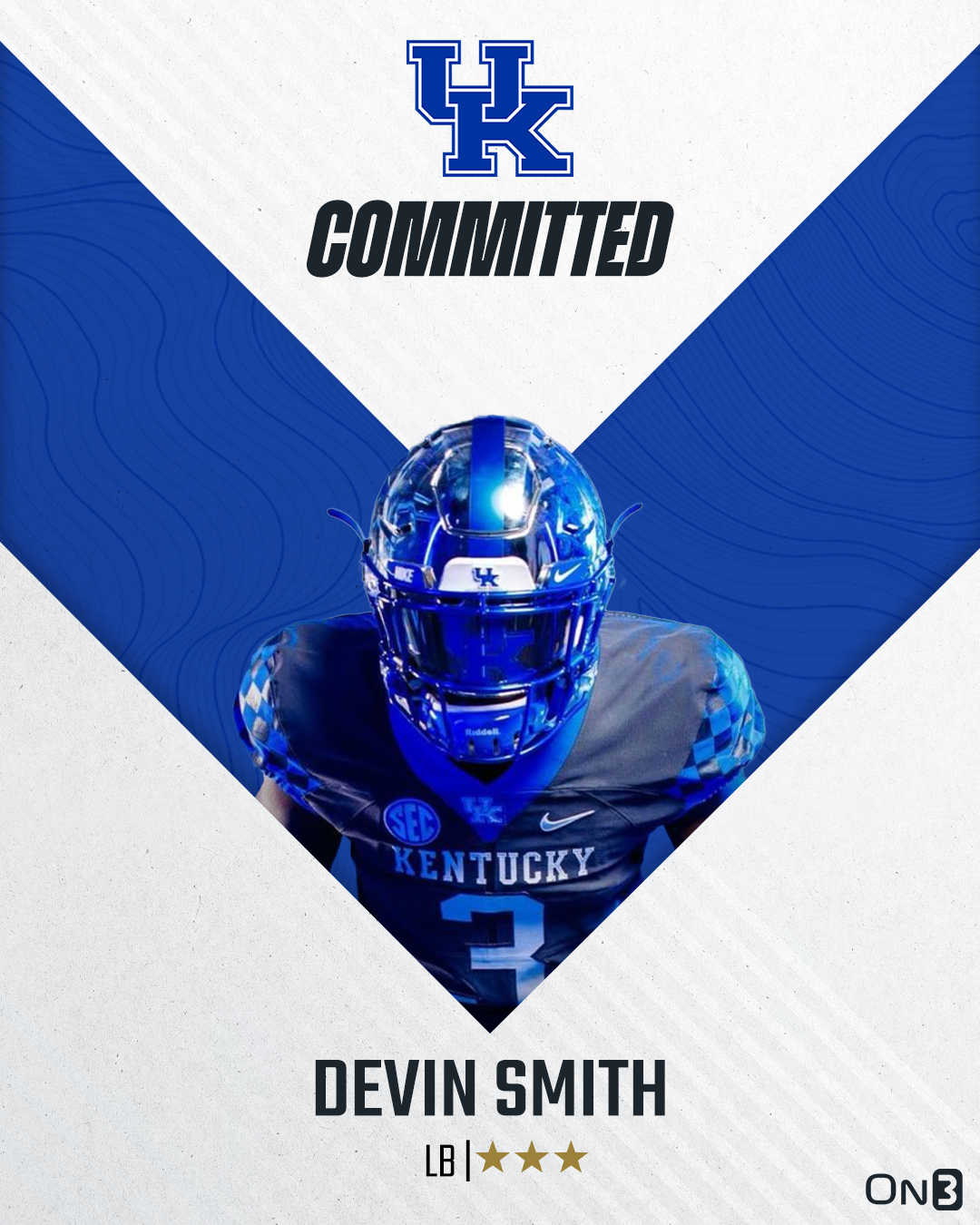 Devin Smith, 3-Star LB, Commits to Kentucky - On3