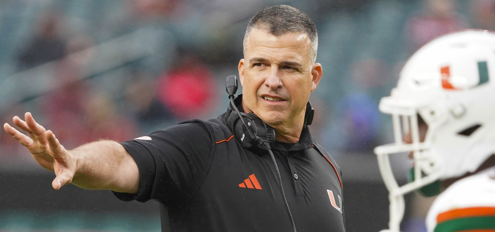 Miami coach Mario Cristobal talks Virginia game off further review