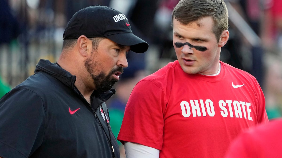 Ryan Day upset at squandered scoring chances in 1st half vs. Notre Dame
