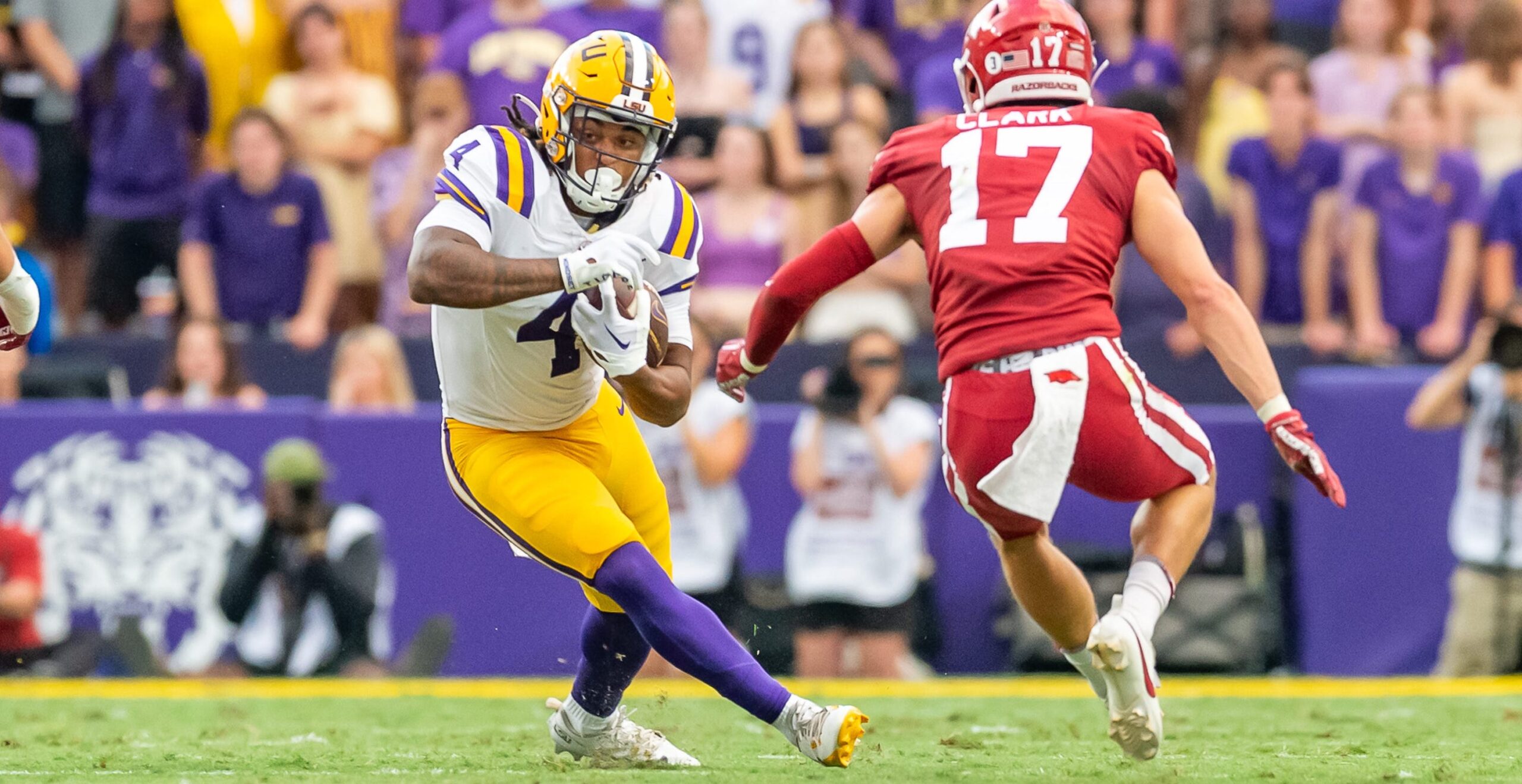 Brune's Rapid Reactions: LSU escapes with 34-31 win over Arkansas - On3