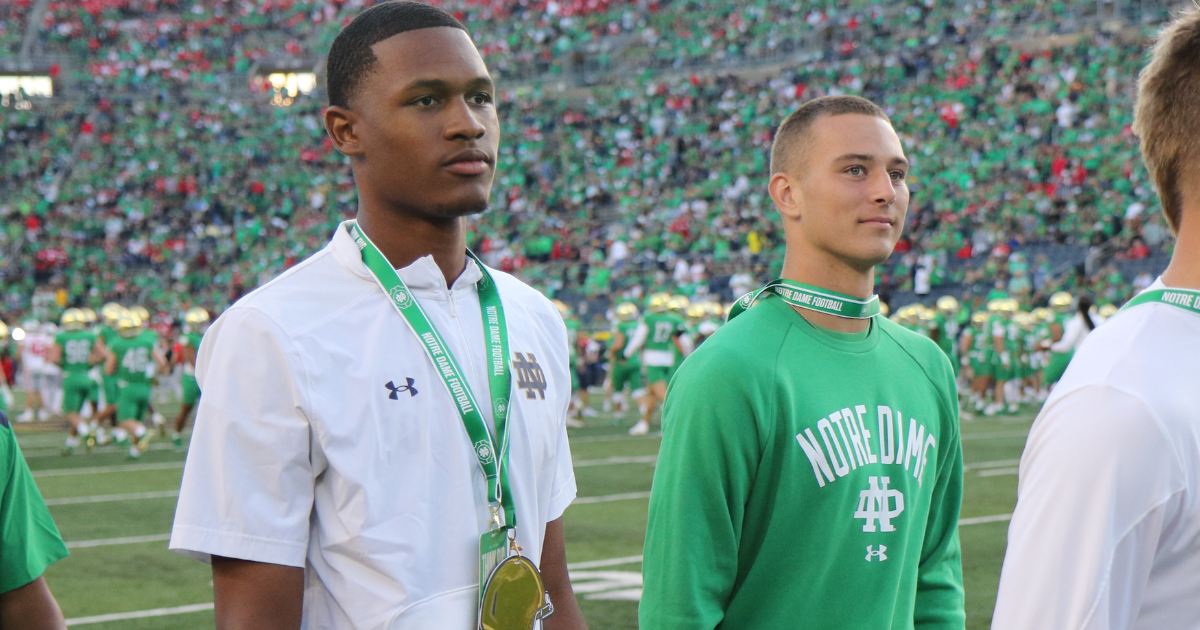 Q&A with Notre Dame QB pledge Deuce Knight after return visit