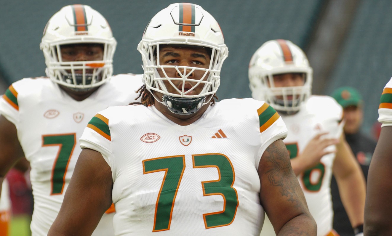Miami OL Anez Cooper shares his thoughts heading into UF game