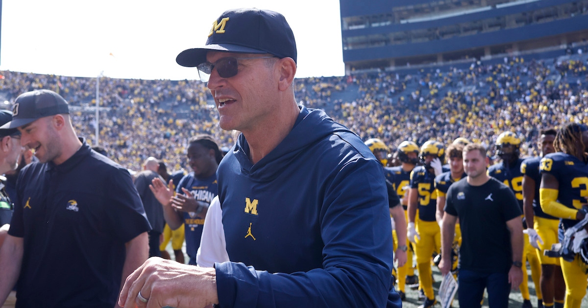 Jim Harbaugh updates status of Michigan backup quarterback battle - On3