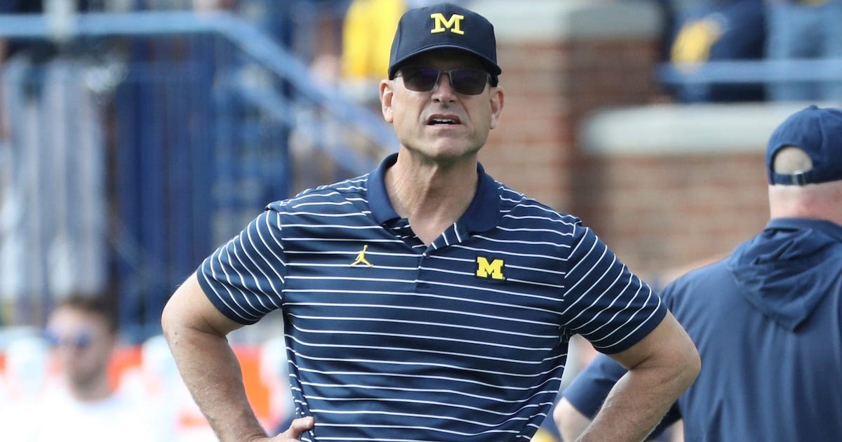 Jim Harbaugh says he'll get unique tattoo if Michigan goes undefeated, wins national title - On3