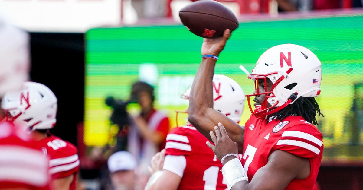 Jeff Sims 'looks good,' Nebraska could use both quarterbacks vs ...