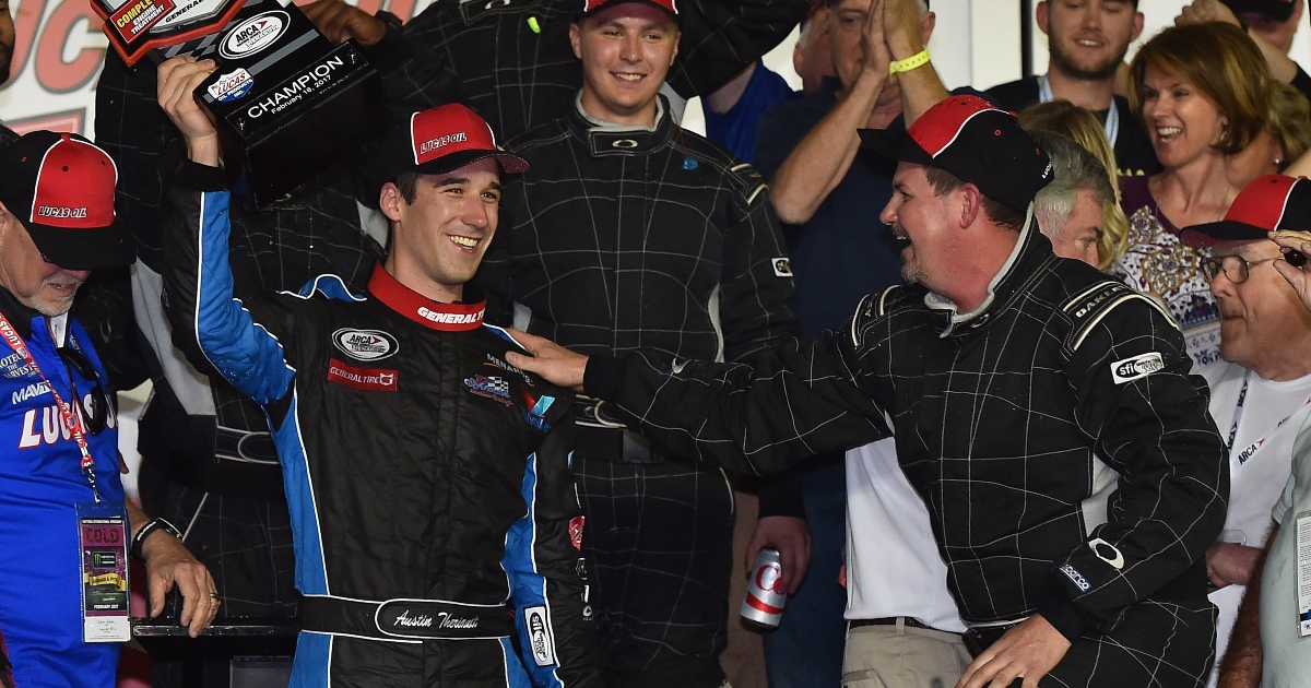 Former NASCAR driver Austin Theriault running for U.S. Congress