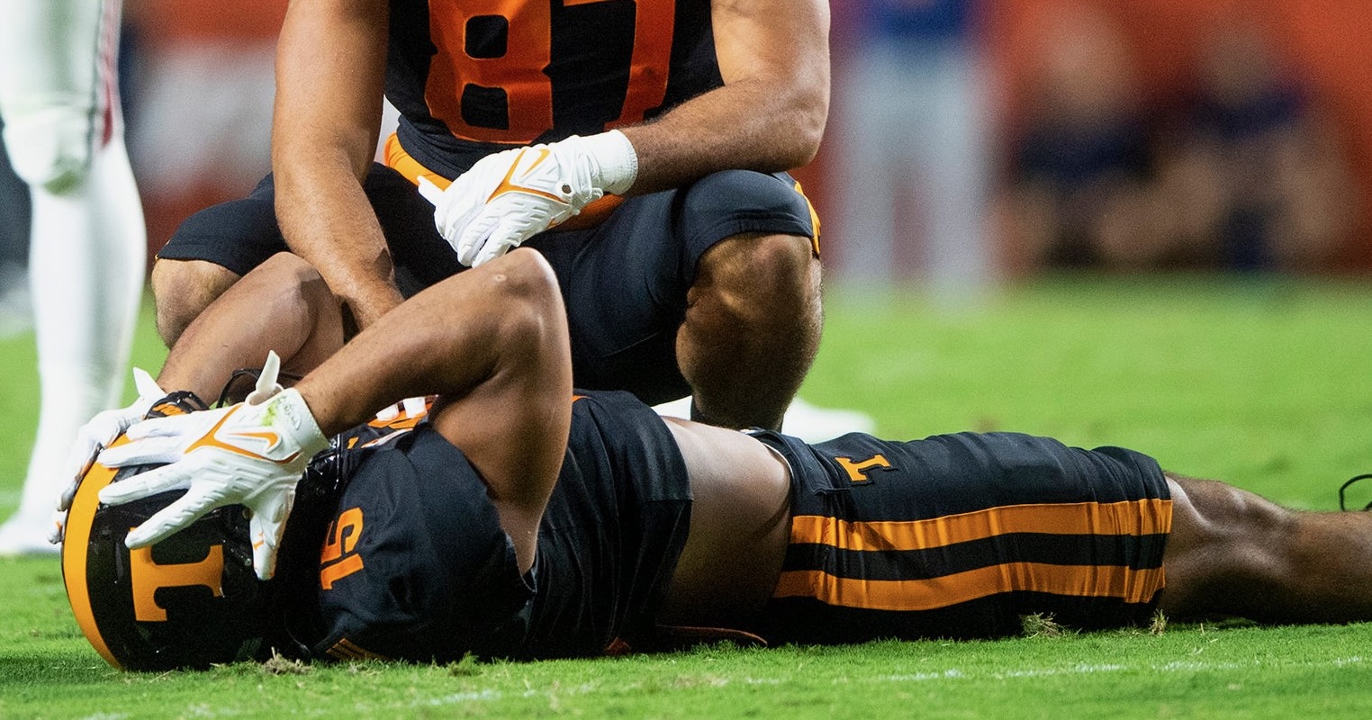 Bru McCoy undergoes surgery for fracture-dislocation in lower right leg ...