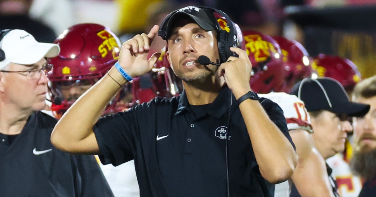 If Iowa State's Matt Campbell is a candidate for the Chicago Bears' job ...