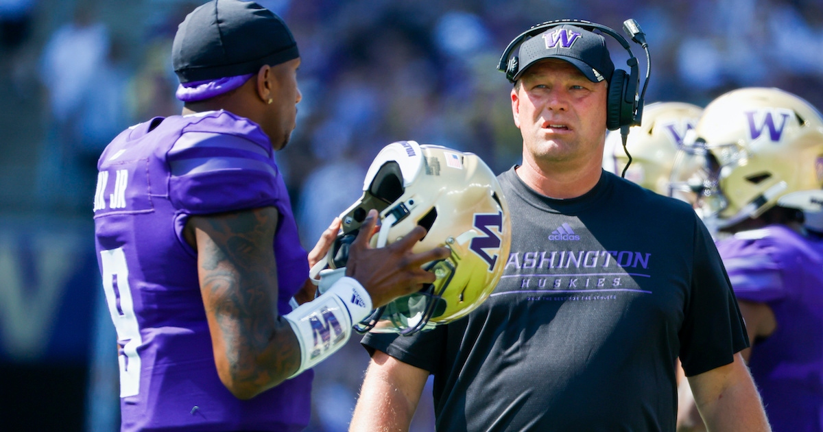 Kalen DeBoer shares what he learned about Washington-Oregon rivalry - On3