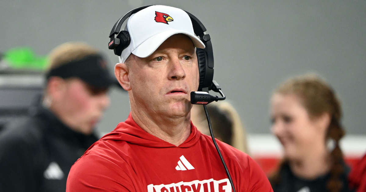 Jeff Brohm opens up on being back at Louisville, reveals the next step ...