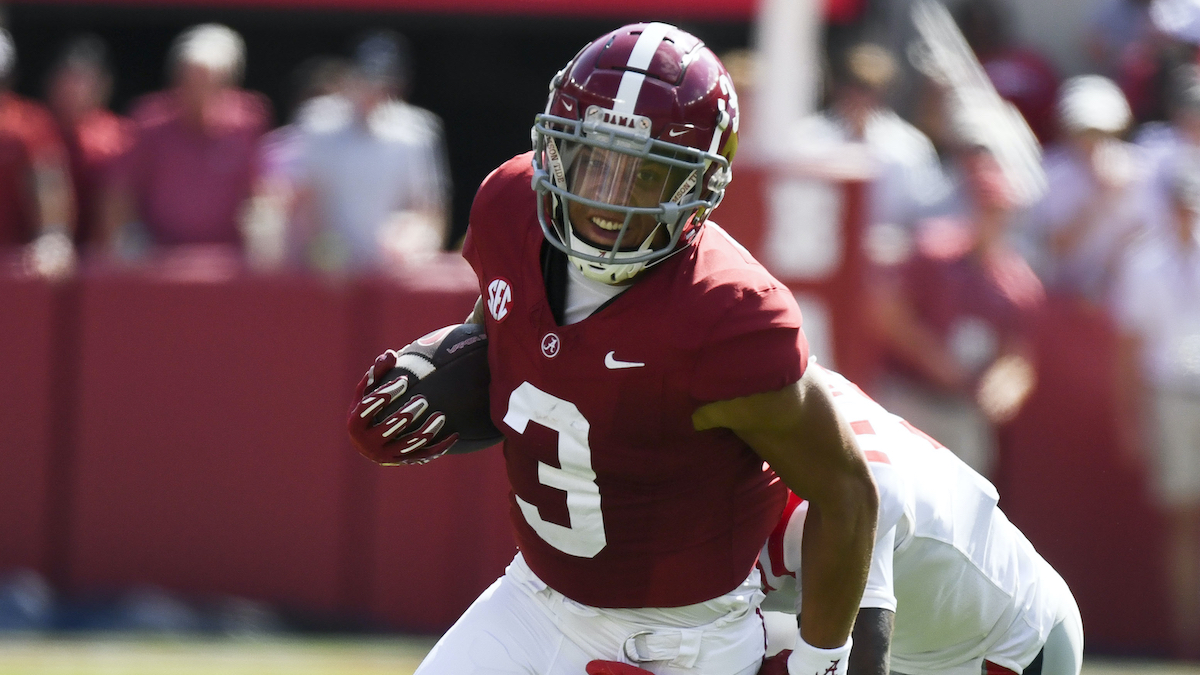 Nick Saban addresses Jermaine Burton's usage vs. MSU, availability vs ...