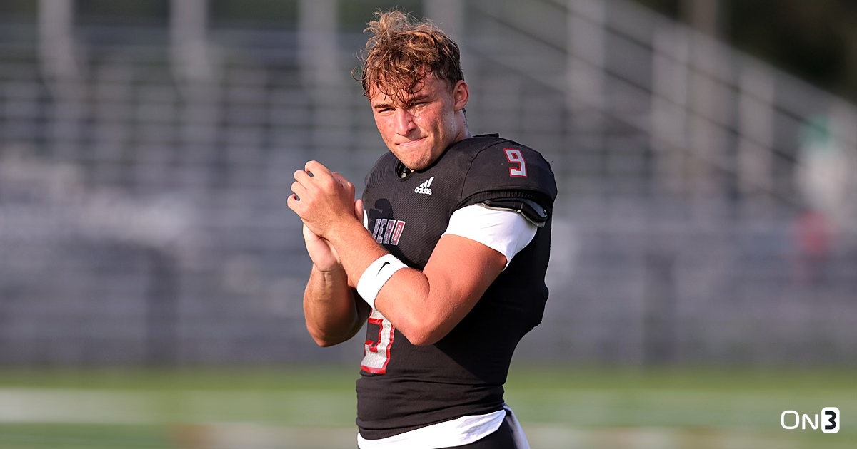 SMU QB commit Tyler Aronson makes return to the Hilltop - On3
