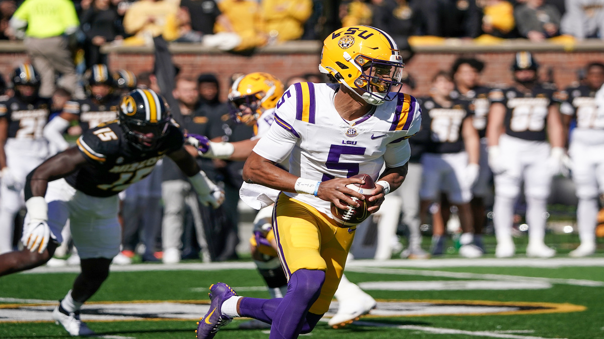 Daniels, LSU defense come alive late to beat Missouri - On3