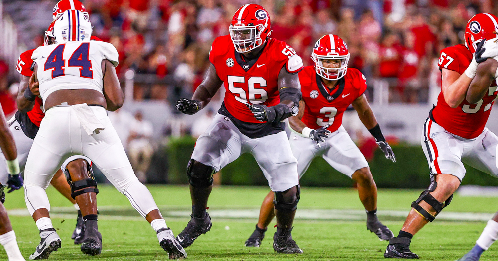 Georgia releases depth chart for Kentucky with another change