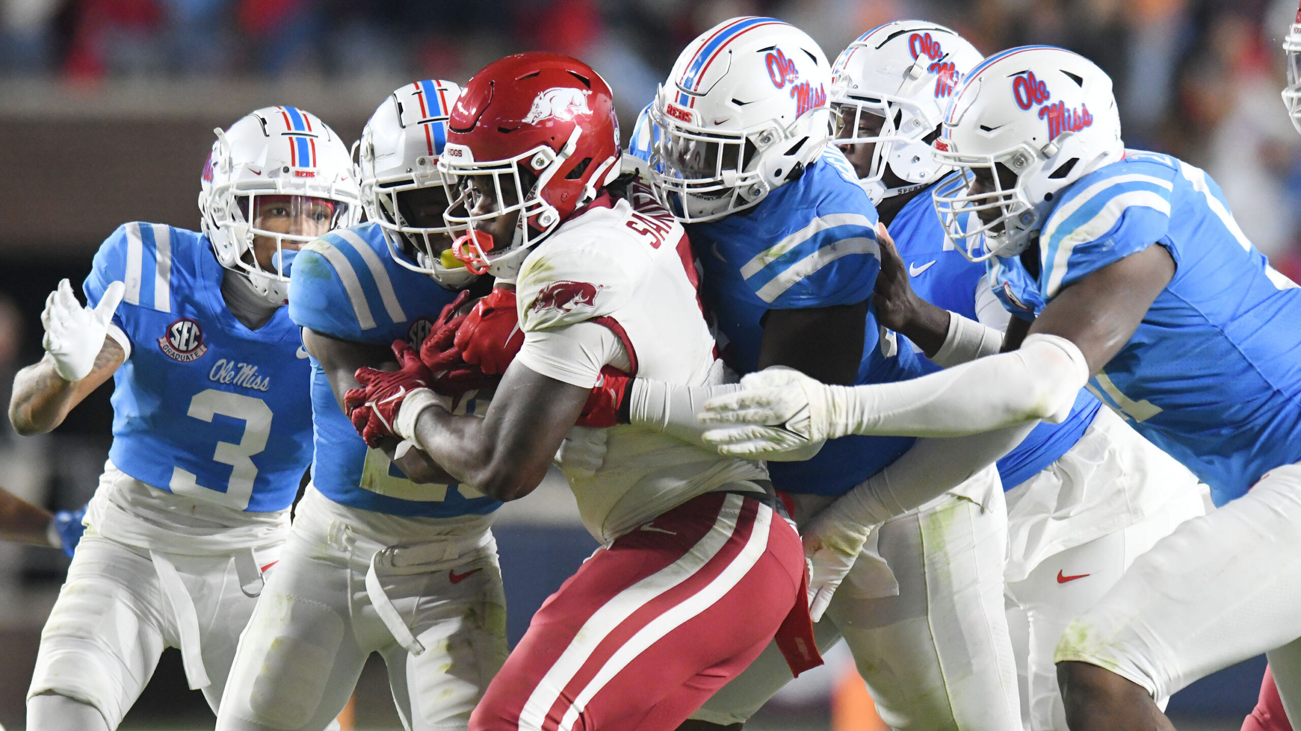 Ole Miss defense pleased offense-first Lane Kiffin in Arkansas win