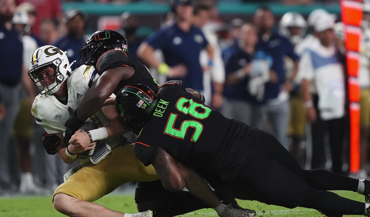 Miami DT Branson Deen played well in return off injury