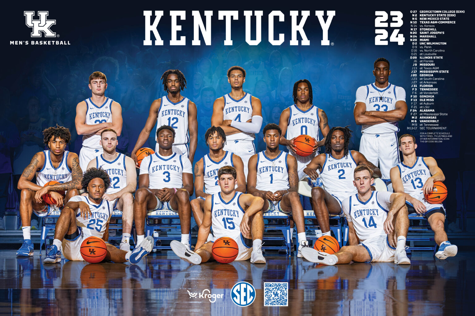 UK Basketball Posters! Get them at Big Blue Madness or Kroger stores ...