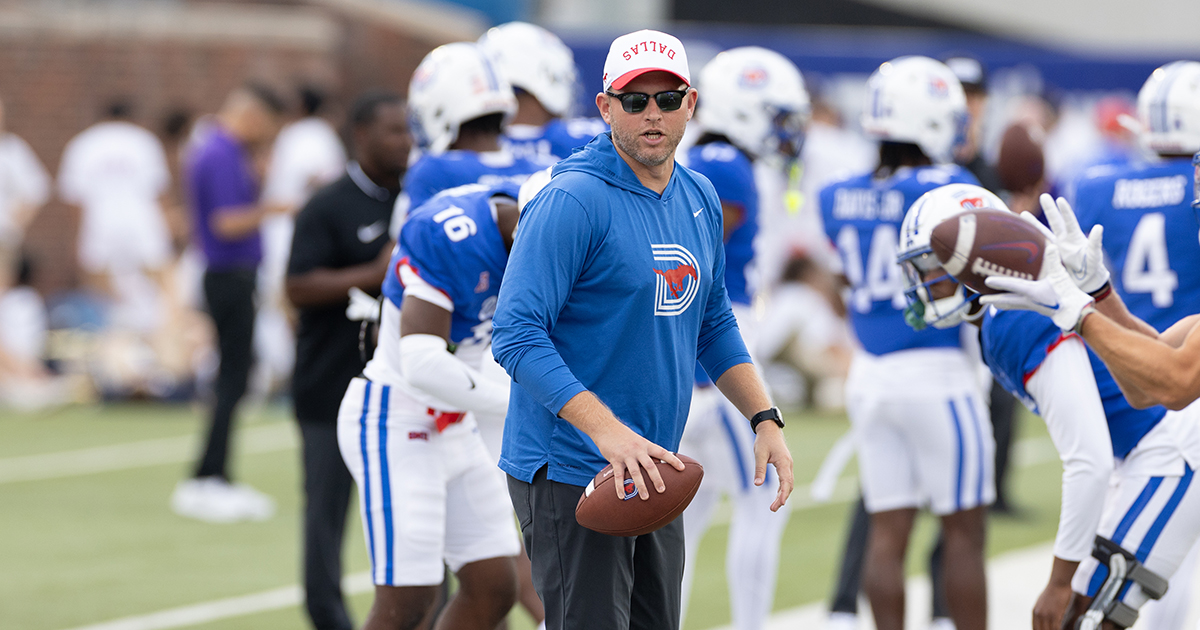 WATCH: SMU DC Scott Symons previews East Carolina game