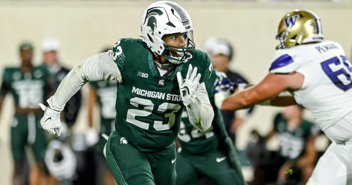 Michigan State linebacker Darius Snow enters the Transfer Portal - On3